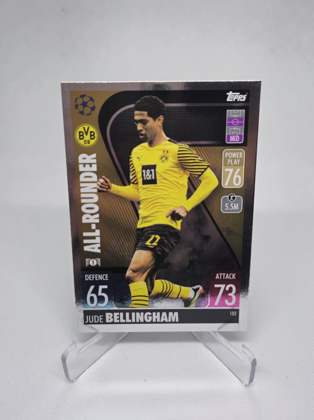 Jude Bellingham "all-rounder" Match Attax 21/22. Borussia Dortmund ...