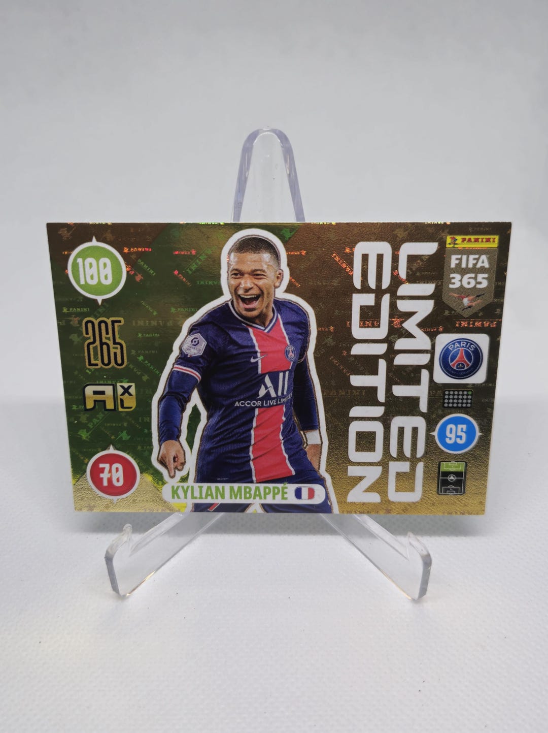 Kylian Mbappe "limited Edition" Adrenalyn XL 2021. Soccer Card. Trading ...