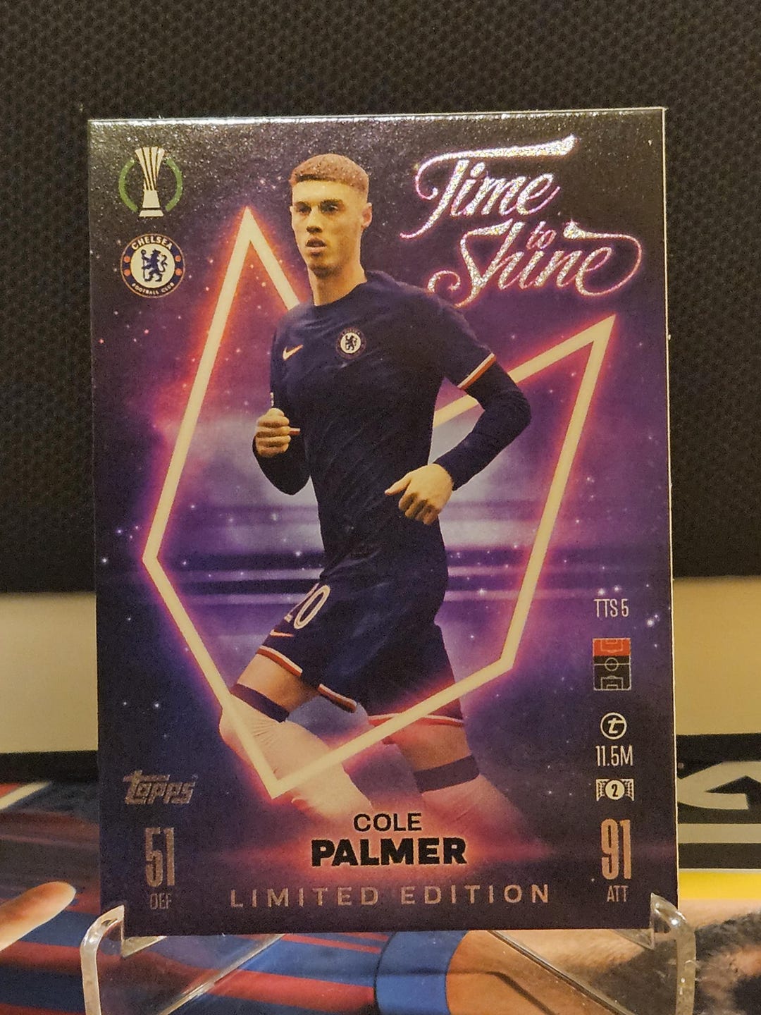 Cole Palmer "time to Shine", New Topps Match Attax 2024/2025. Soccer ...