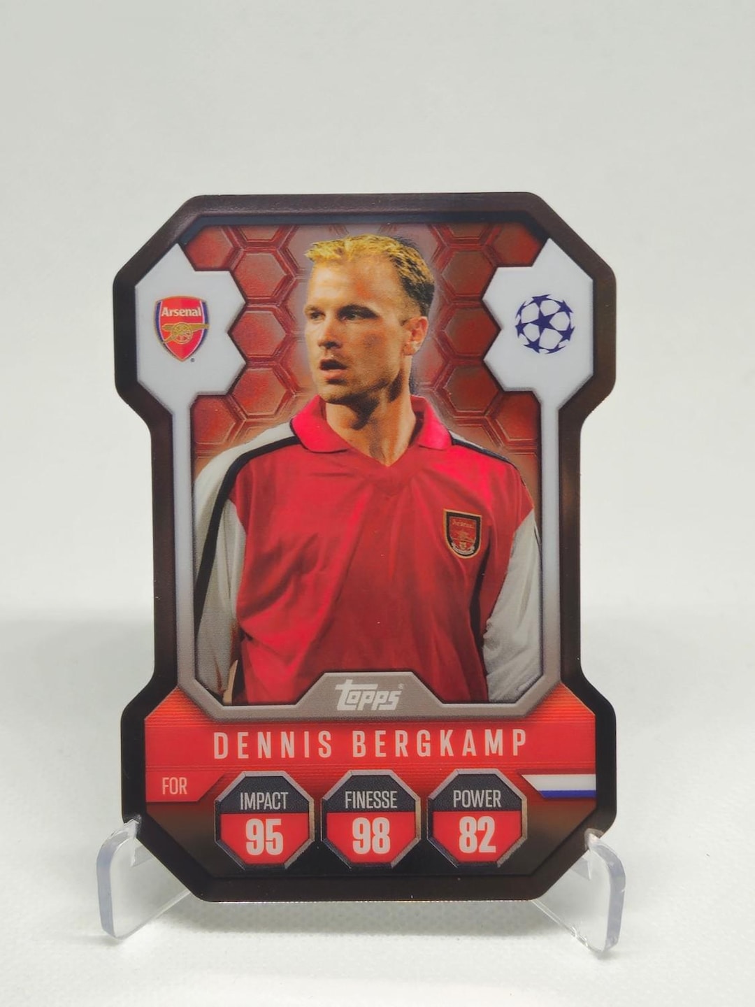 Dennis Bergkamp "chrome Pro Elite Shield", New Topps Match Attax 2024/ ...