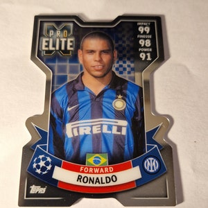 Ronaldo R9 "pro Elite Crome X", Topps Match Attax Extra 2024. Soccer ...
