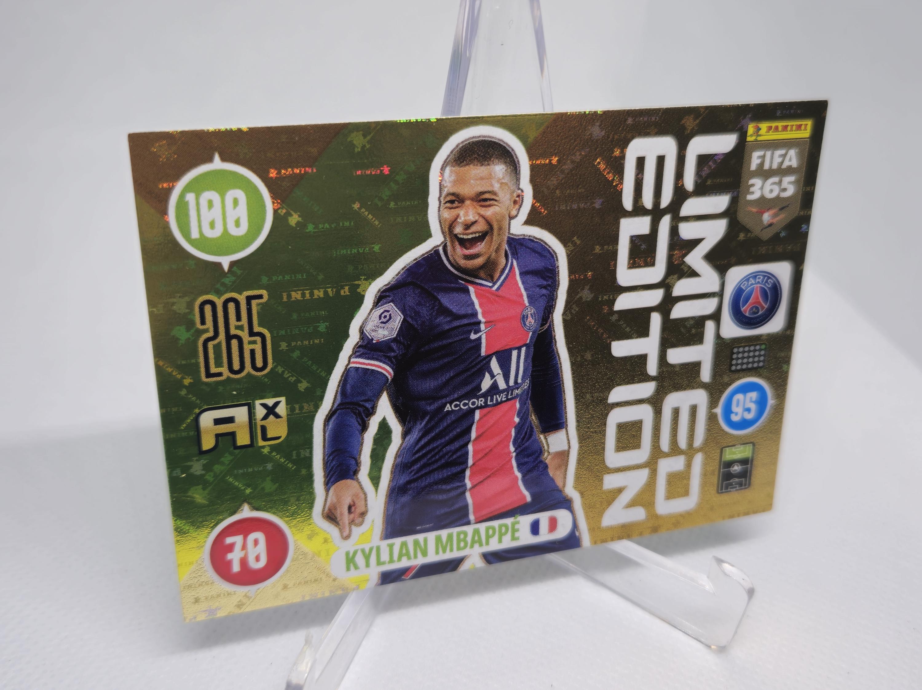 Kylian Mbappe "limited Edition" Adrenalyn XL 2021. Soccer Card. Trading ...