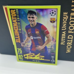 Pedri "illuminator Limited Edition", Topps Match Attax Extra 2024 ...