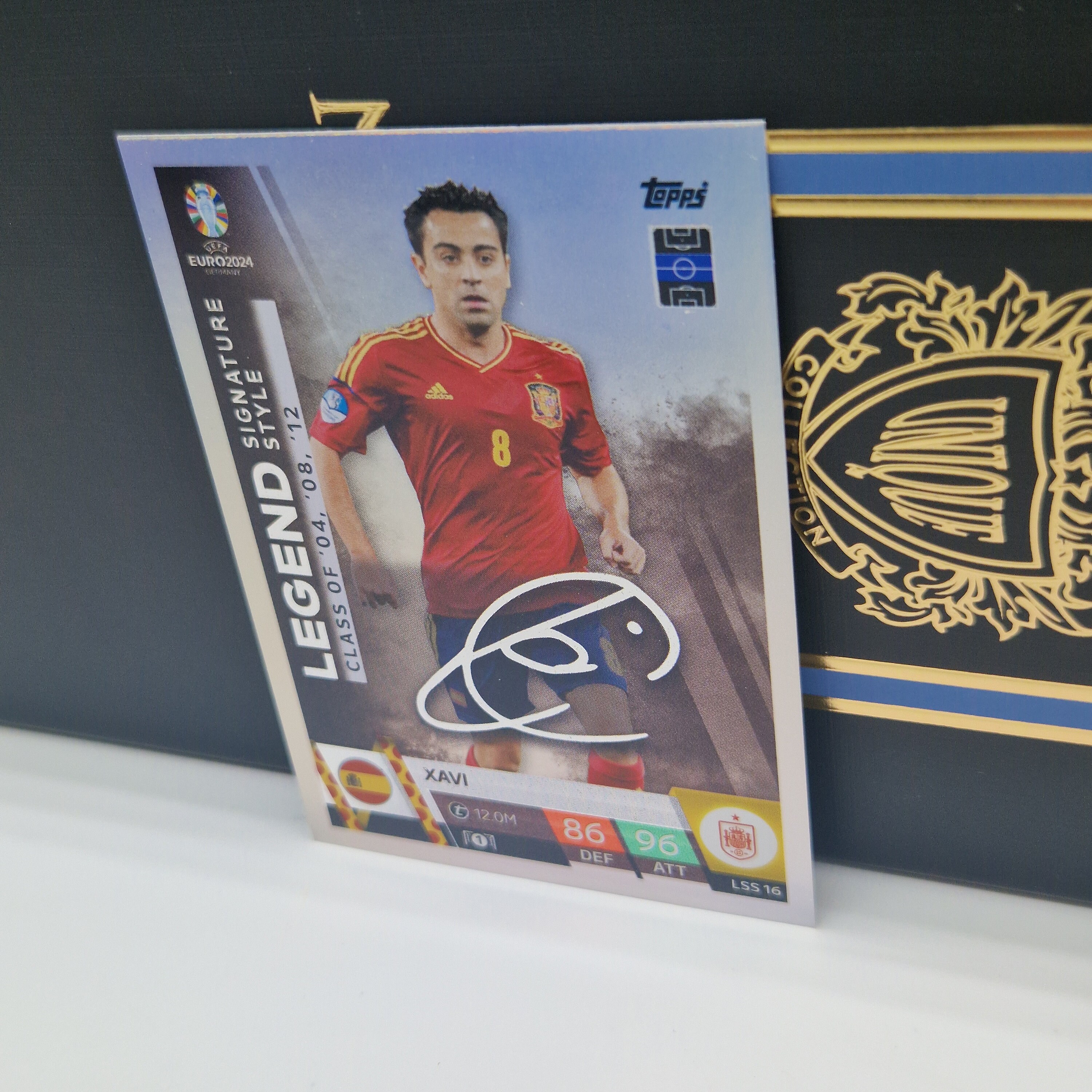 Xavi "legend Signature Style", Topps Match Attax Euro 2024. Spain ...