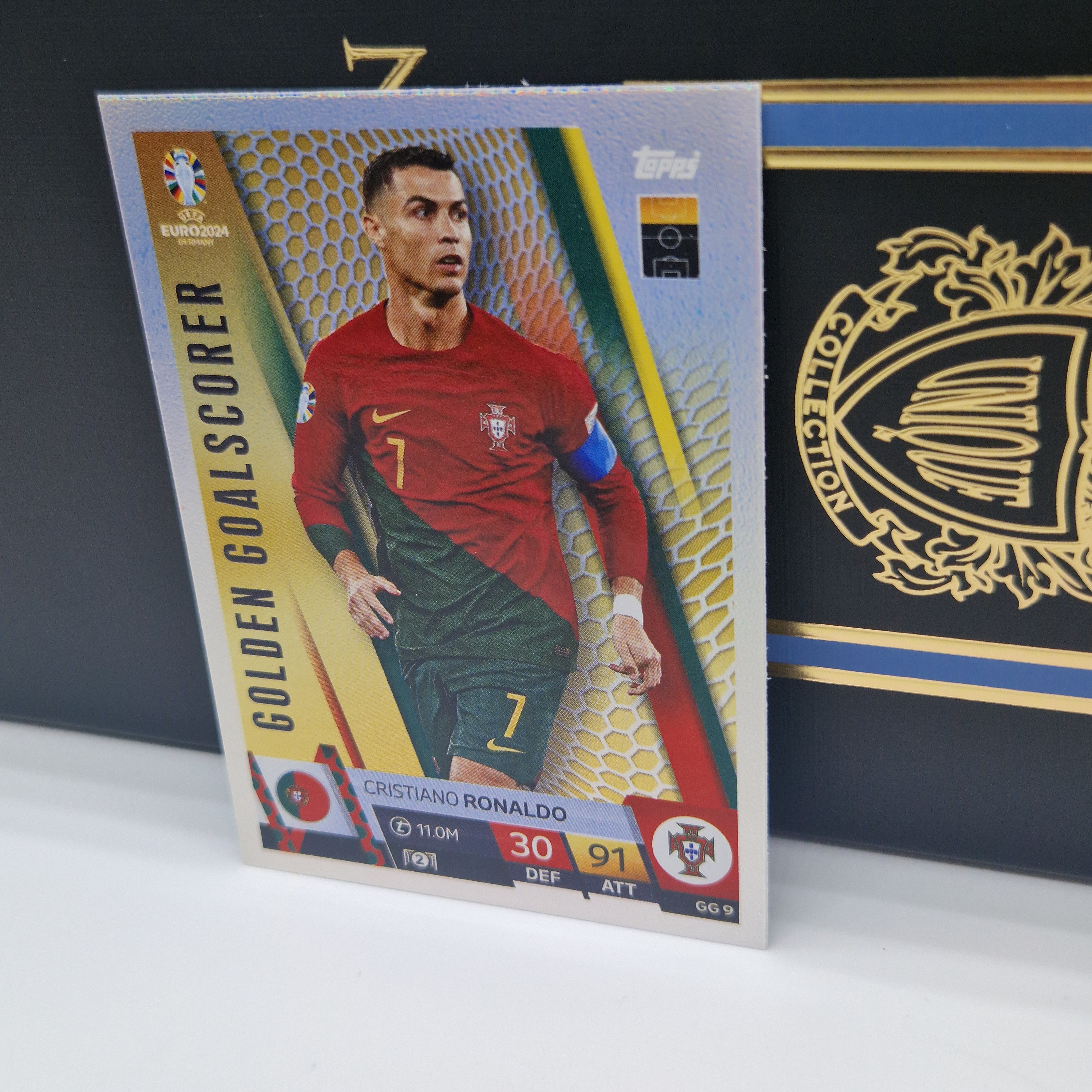Cristiano Ronaldo "golden Goalscorer", Topps Match Attax Euro 2024 ...