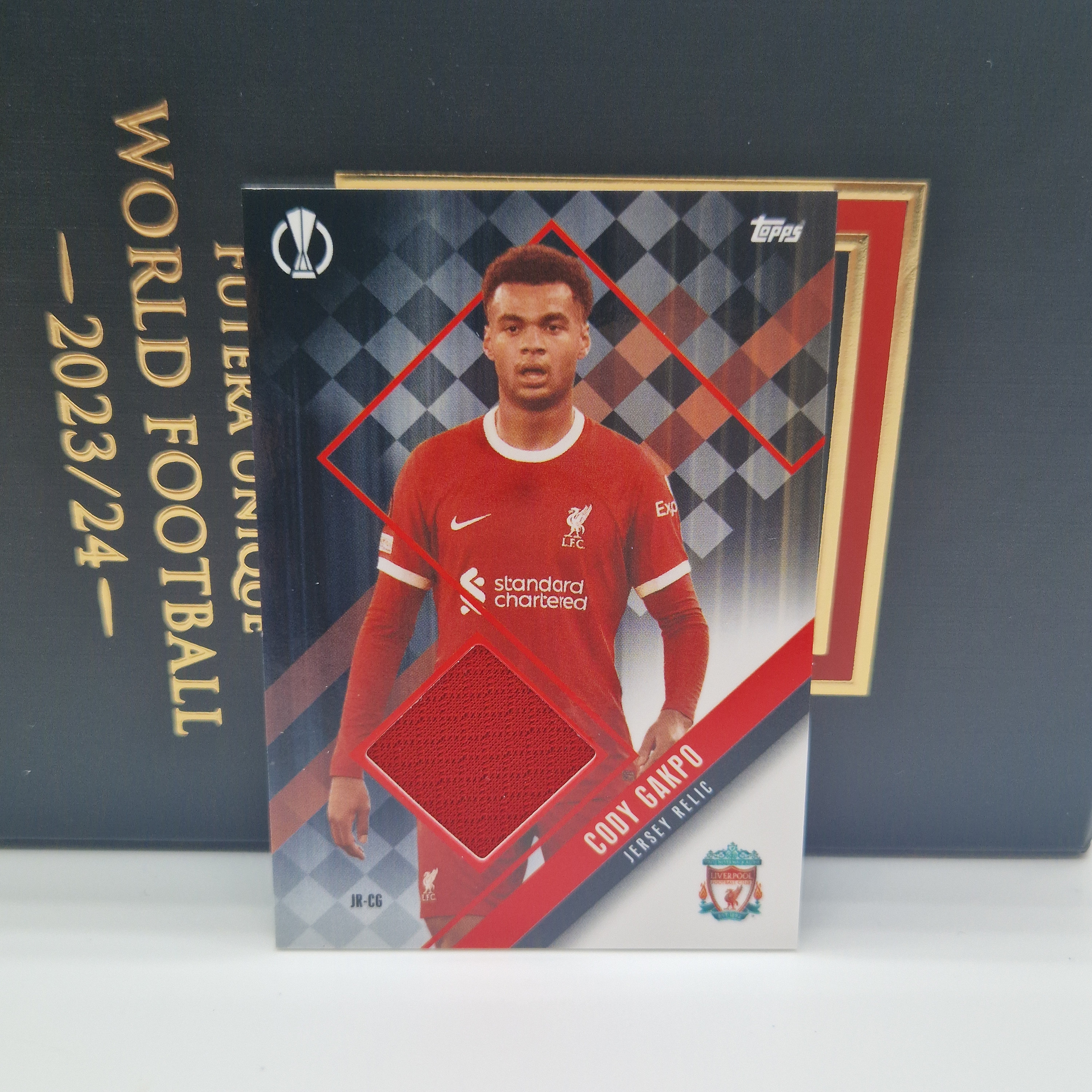Cody Gakpo Jersey Relic, Topps Match Attax Extra 2024. Soccer Card ...