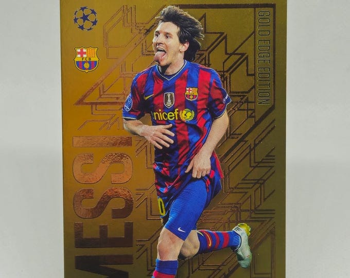 Lionel Messi "gold Edge Edition", New Topps Match Attax 2024/2025 ...