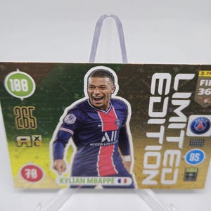 Kylian Mbappe "limited Edition" Adrenalyn XL 2021. Soccer Card. Trading ...