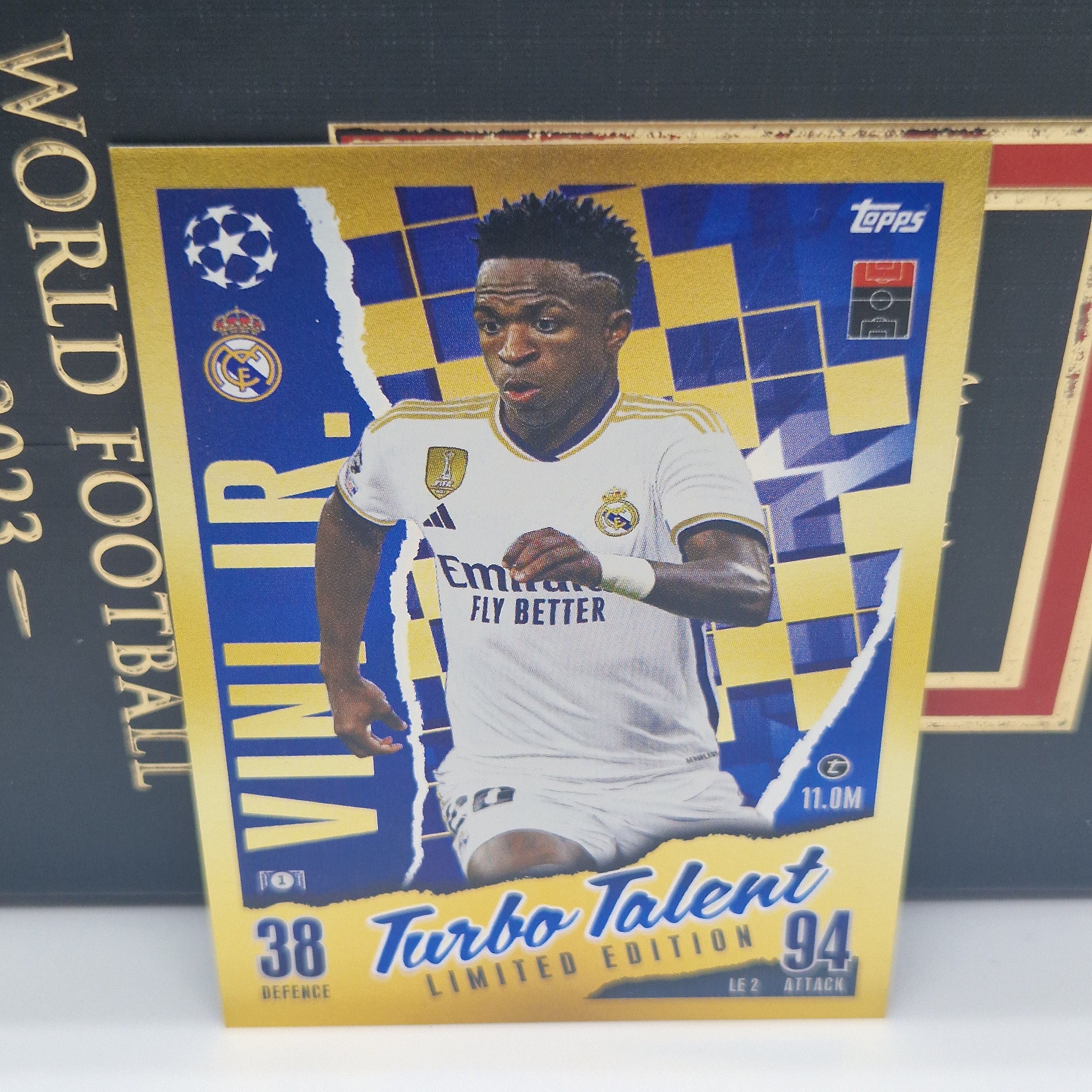 Vini JR "turbo Talent Limited Edition", Topps Match Attax Soccer 2024 ...