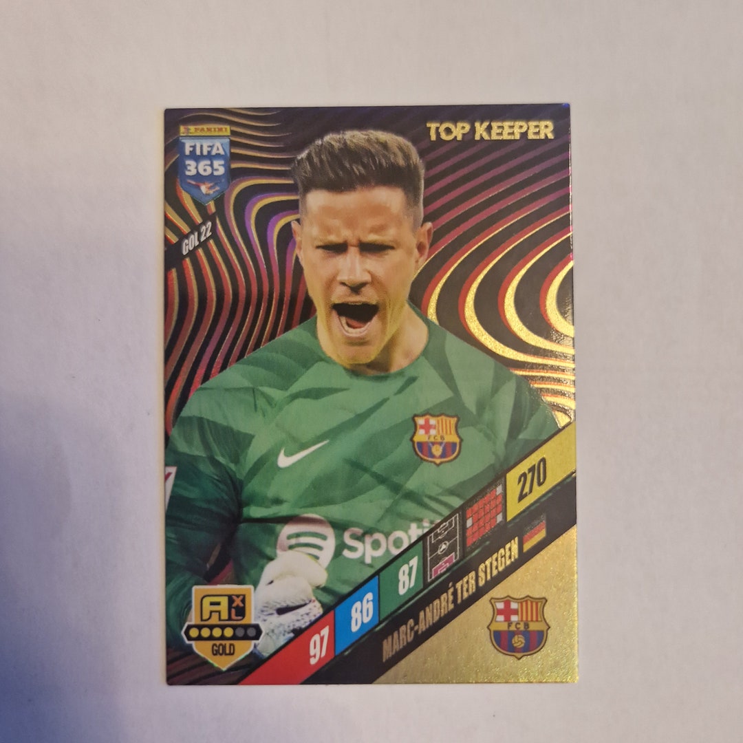 Marc-andre Ter Stegen "top Keeper" Adrenalyn XL Soccer 2024. Soccer ...