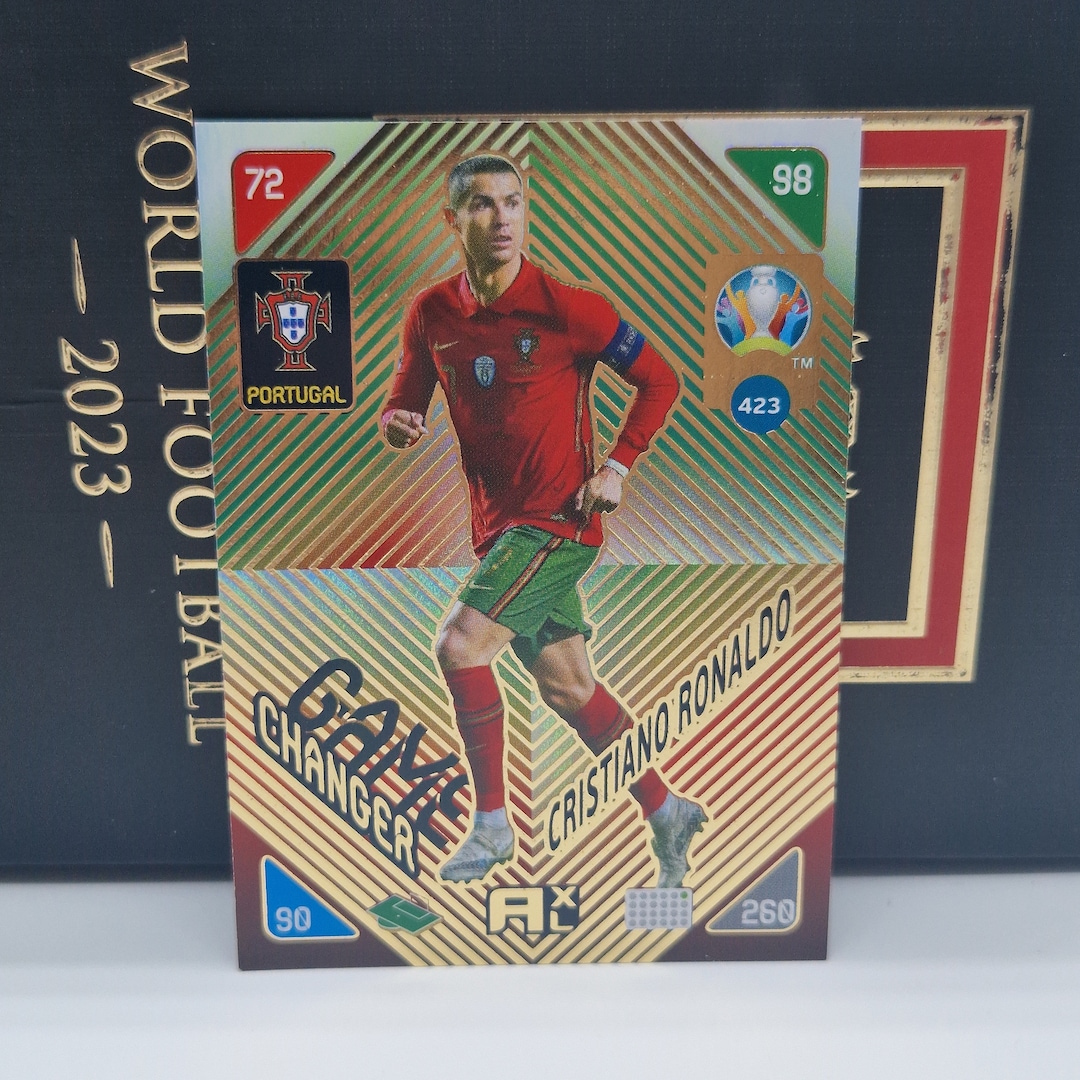 Cristiano Ronaldo "game Changer" Adrenalyn XL 2021. Soccer Card ...
