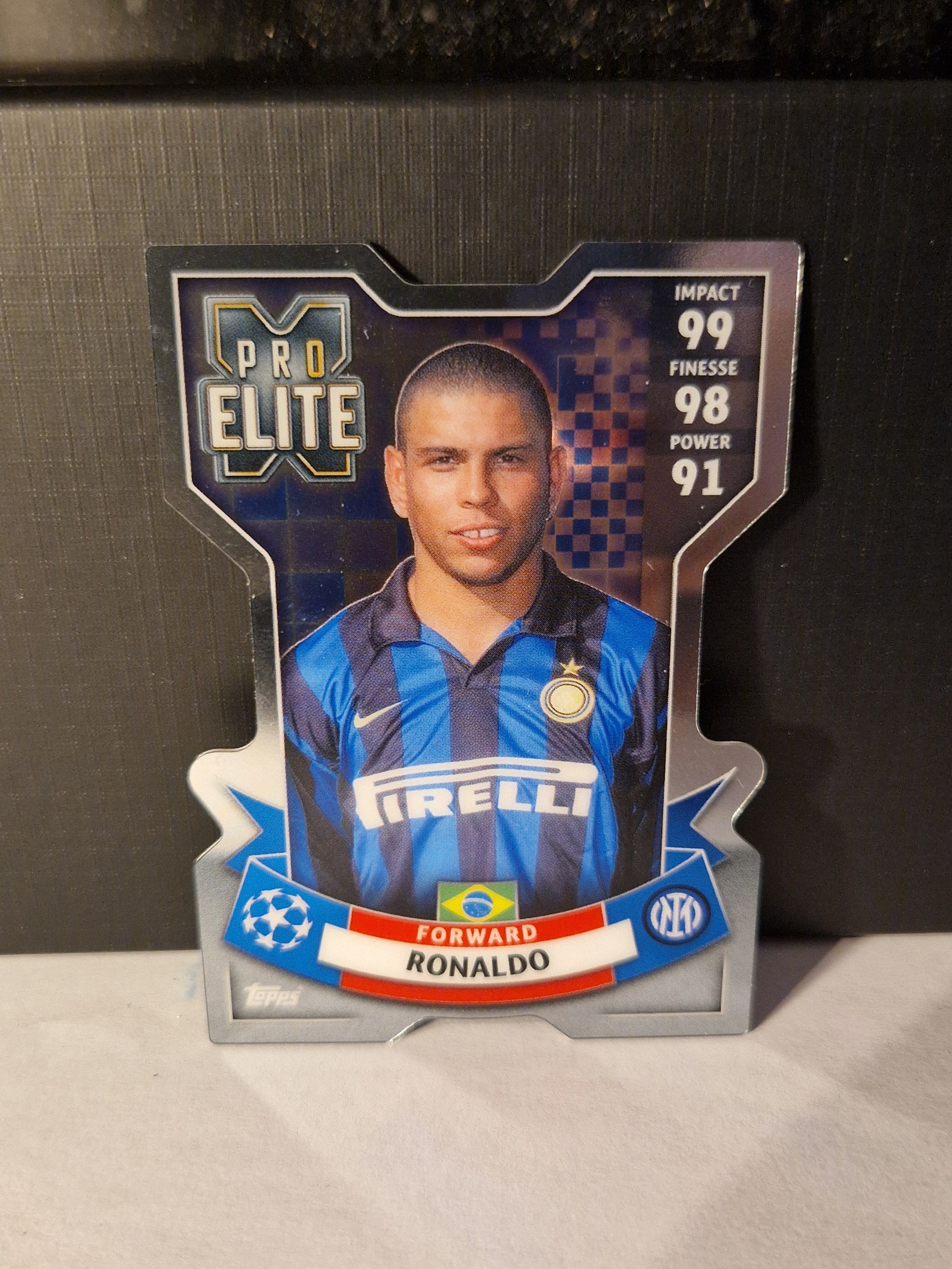Ronaldo R9 "pro Elite Crome X", Topps Match Attax Extra 2024. Soccer ...