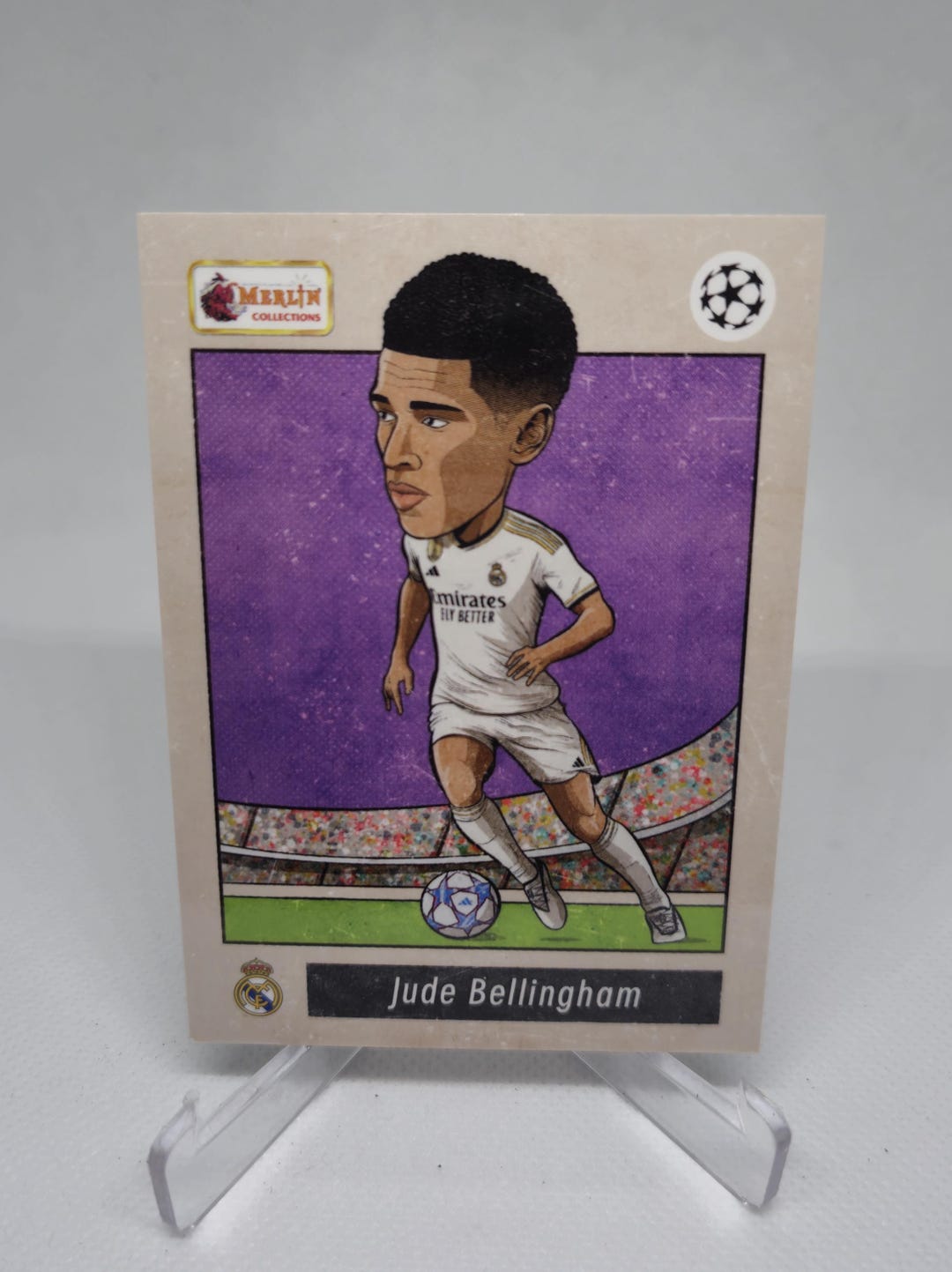 Jude Bellingham Topps Merlin Collection 23/24. Real Madrid. Soccer Card ...