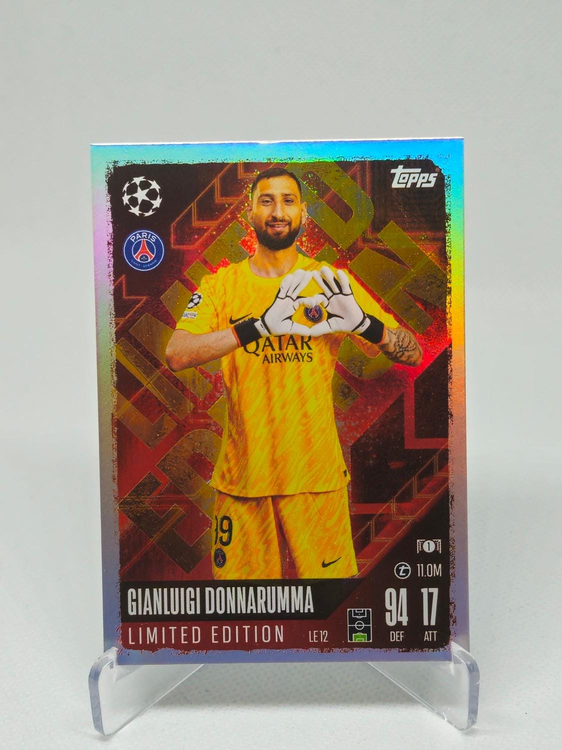 Gianluigi Donnarumma "limited Edition", New Topps Match Attax 2024/2025 ...
