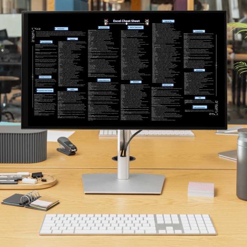 Complete Excel Cheat Sheet, Essential Commands, Shortcuts for Quick ...