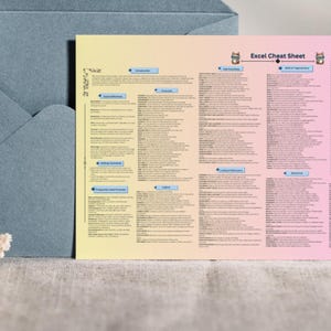 Complete Excel Cheat Sheet, Essential Commands, Shortcuts for Quick ...