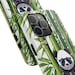 Cute Panda With Sunglasses iPhone Case. Panda Bear Lovers, Animal Print ...