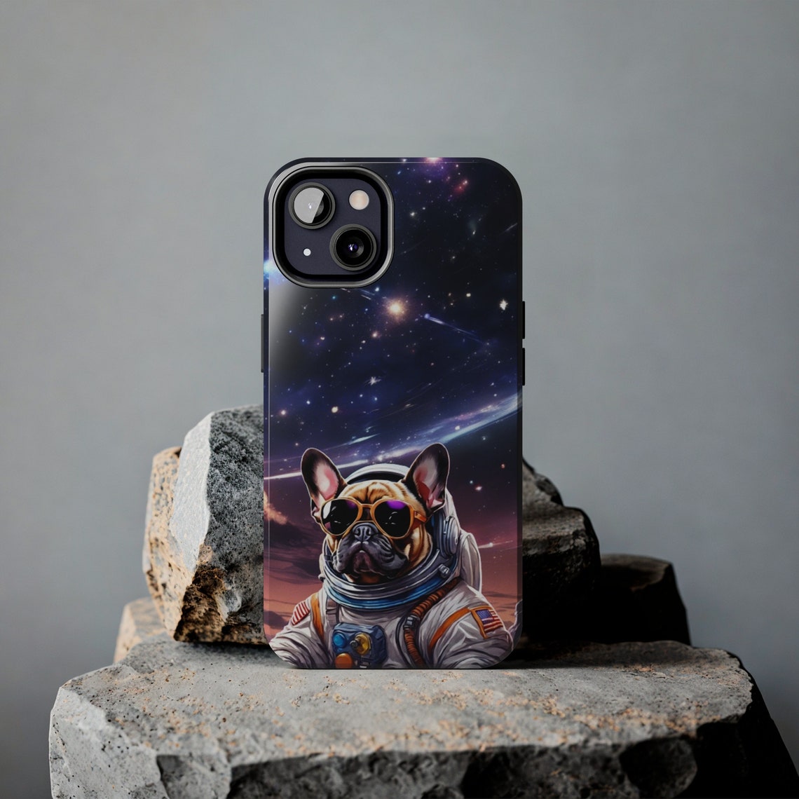 French Bulldog Astronaut With Sunglasses, iPhone Case. Dog Lovers ...