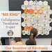 Kindness Craft: "bee Kind" Collaborative Tessellation Poster (digital ...