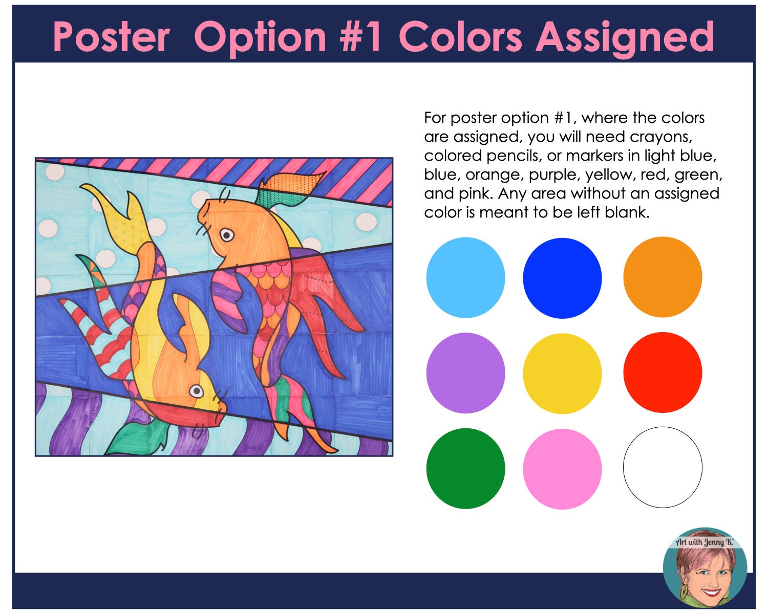 Printable Koi Fish Collaborative Poster Great SEL or Calming Corner ...