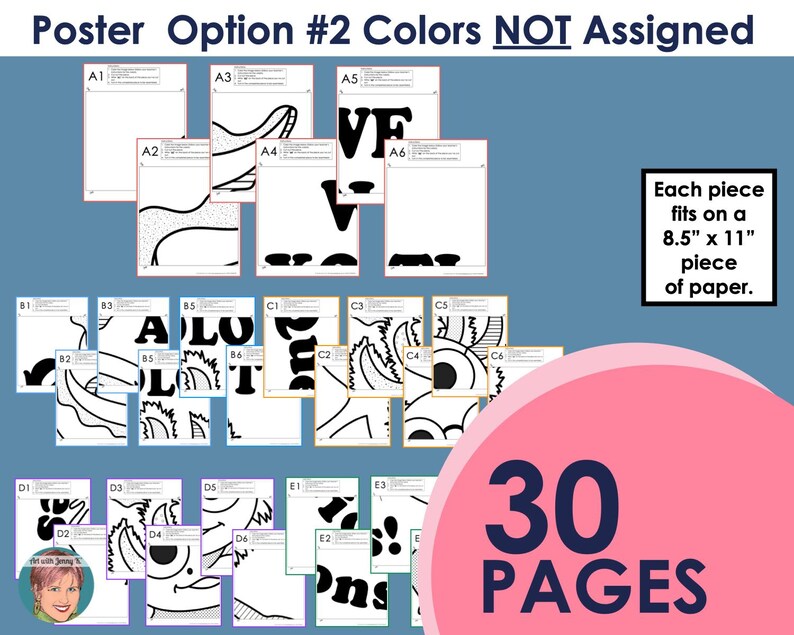 Printable Axolotl Collaboration Poster | "we Axolotl Questions!" | Fun ...