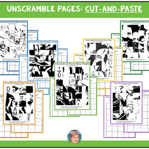 Unscramble the Famous Faces of Growth Mindset [volume 1] Printable ...