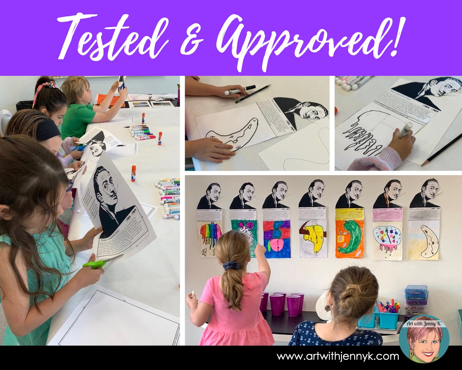 Meet the Master Artist: Salvador Dali Fun Art History Activity Lesson ...