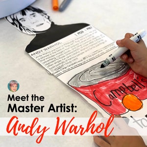 Meet the Master Artist: Andy Warhol | Fun Art History Activity Lesson ...