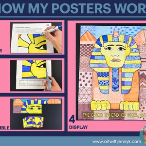 Printable the Great Sphinx of Giza, Egypt Collaborative Poster | Fun ...