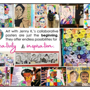 Printable Rosa Parks Collaboration Coloring Poster | A Unique and ...