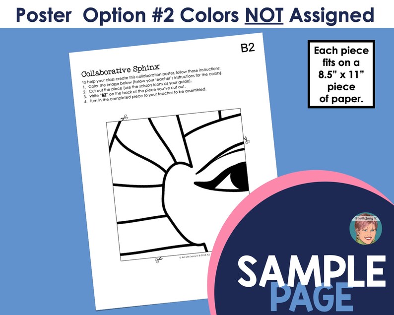 Printable the Great Sphinx of Giza, Egypt Collaborative Poster | Fun ...