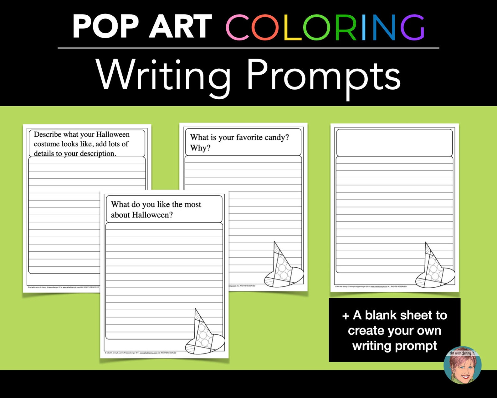 Halloween Themed Color by Number Math Fact Review Coloring Pages ...