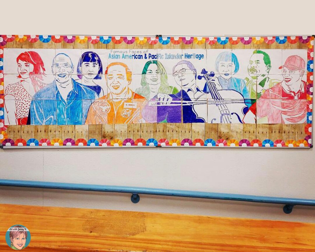 Printable Famous Faces of Asian American and Pacific Islander History ...