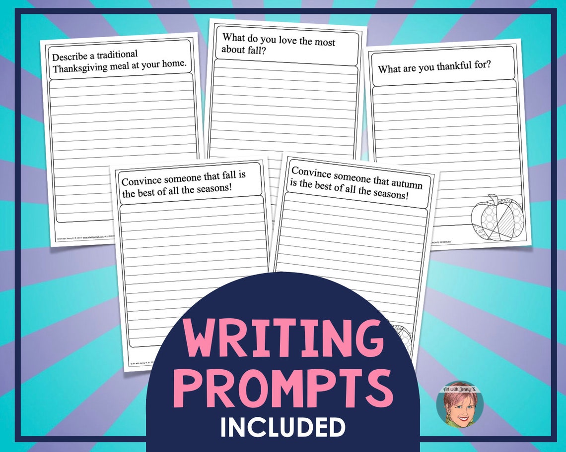 Pop Art Thanksgiving Coloring Pages: Interactive Fall Activity ...