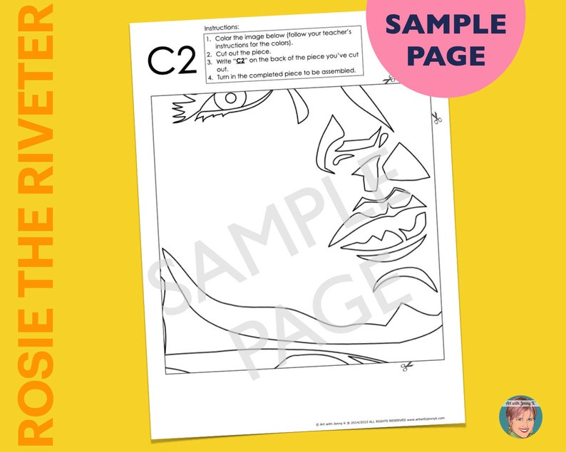 Printable Rosie the Riveter "we Can Do It" Collaborative Poster | Great ...