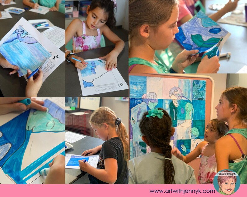 Printable the Tragedy by Pablo Picasso Collaborative Poster Project ...