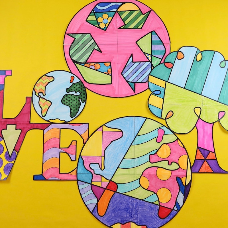 Earth Day Door Decor - Etsy