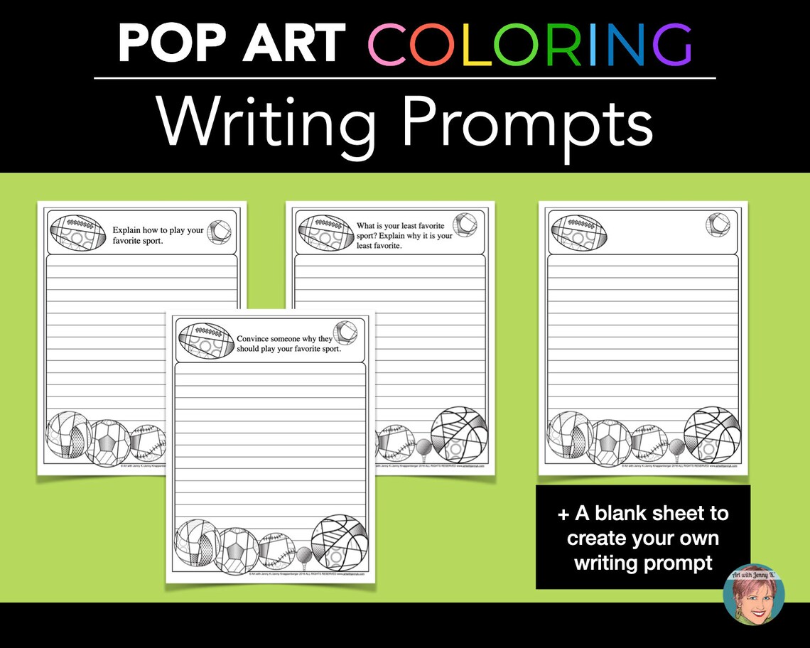 Printable Sports Themed Multiplication Coloring Pages | Included ...