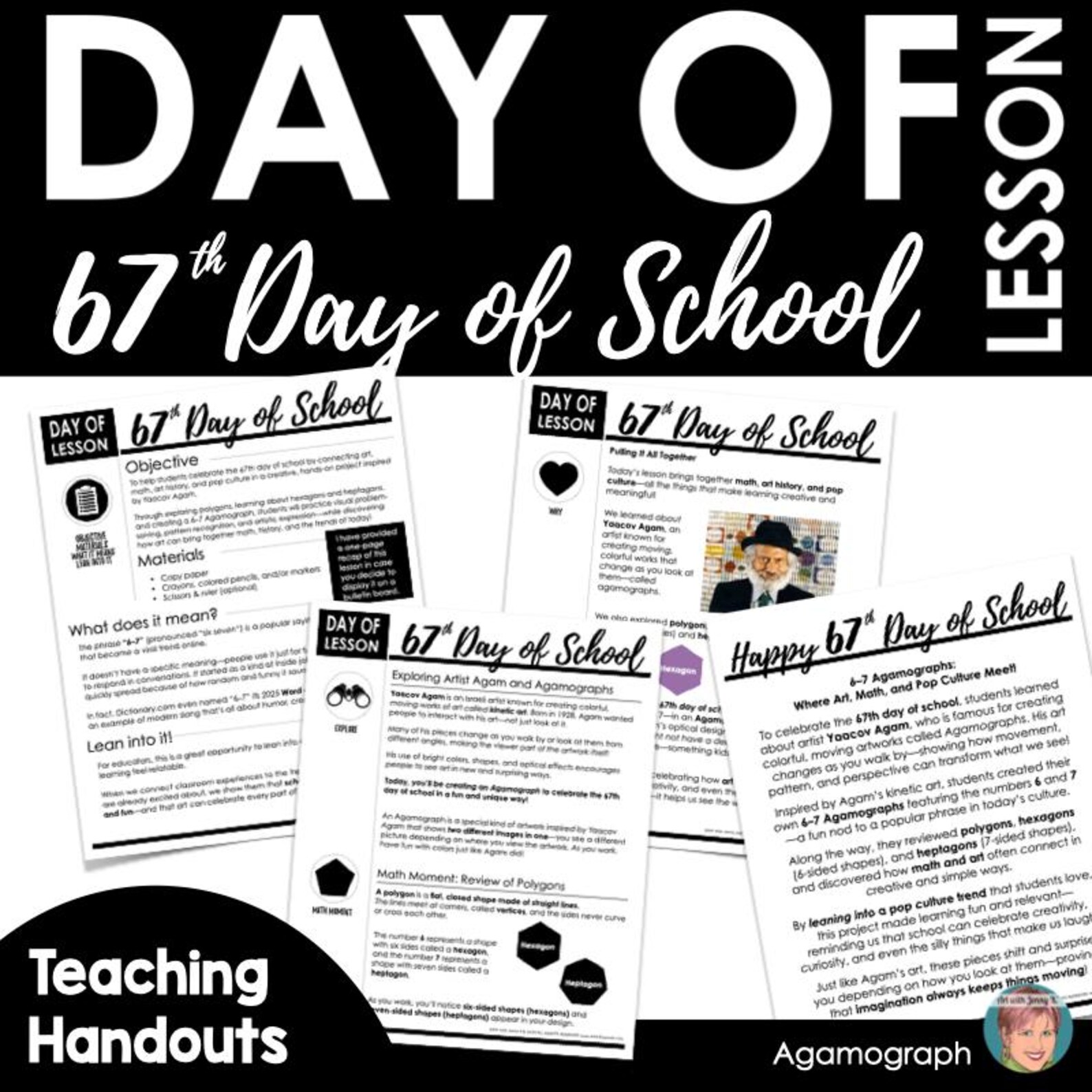 6-7 Activity! Celebrate the 67th Day of School With This Fun 67 ...