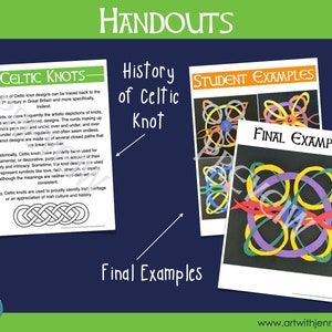 St. Patrick's Day Craft Project for Kids | Celtic Knots Paper Art ...