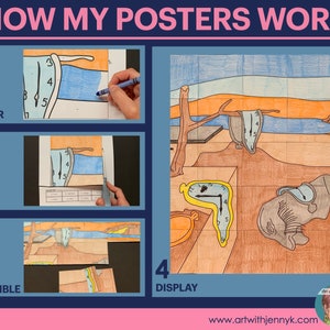 Printable "the Persistence of Memory" by Salvador Dali Collaboration ...