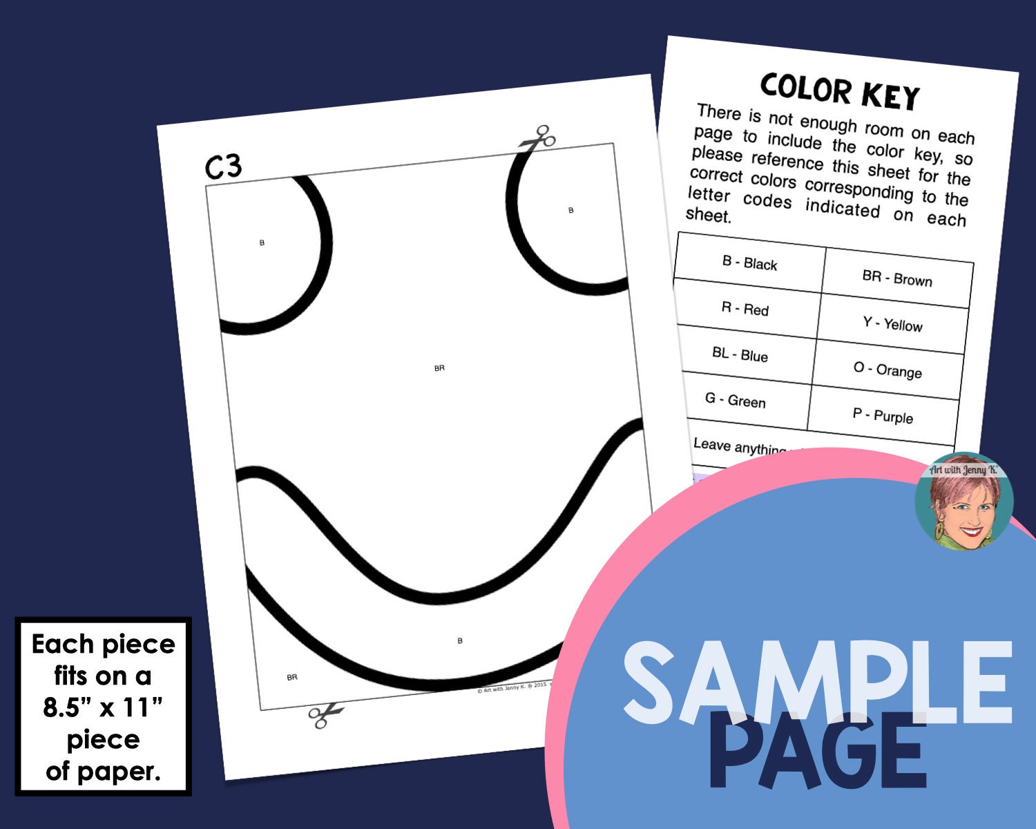 Printable DIY "pop Art" Gingerbread Man Door Decor | Great Christmas ...