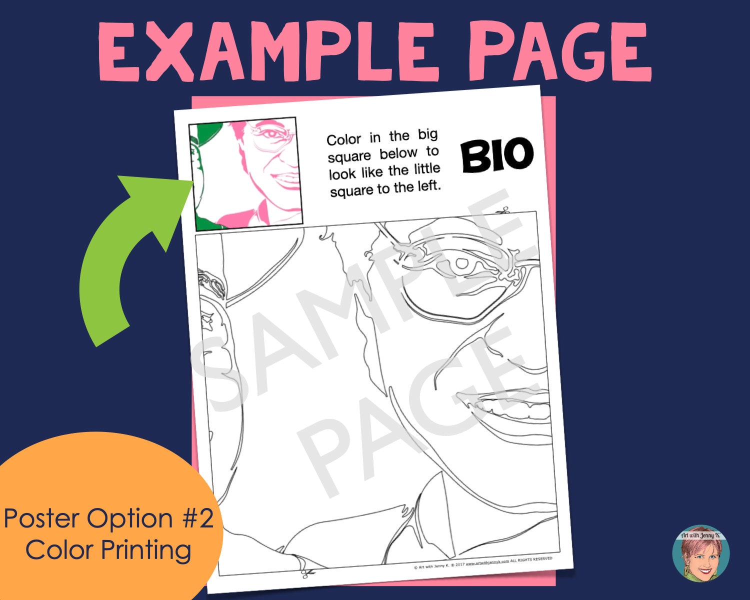 Black History Month Activity for Kids | Printable Famous Faces of ...