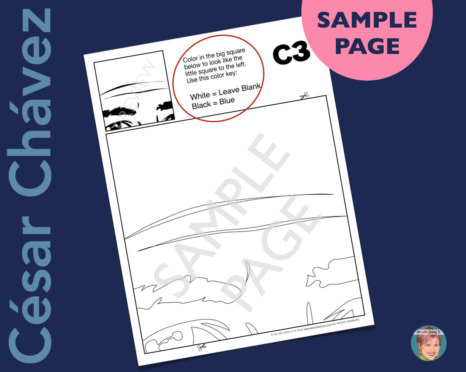 Printable Cesar Chavez Collaboration Poster – A Meaningful Art ...