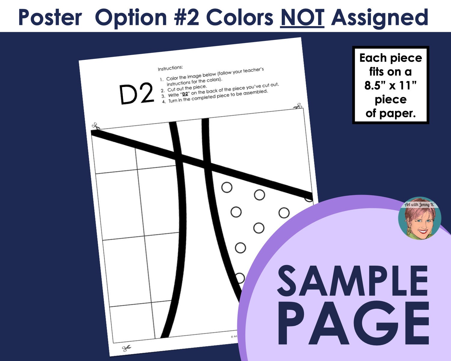 Printable Easter Egg Collaborative Coloring Poster Fun Easter Arts and ...