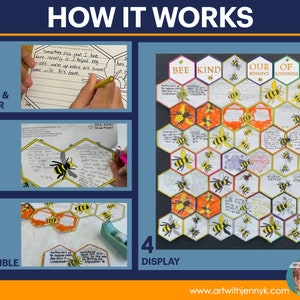 Printable Kindness Craft Activity for Kids | "bee Kind" Collaborative ...