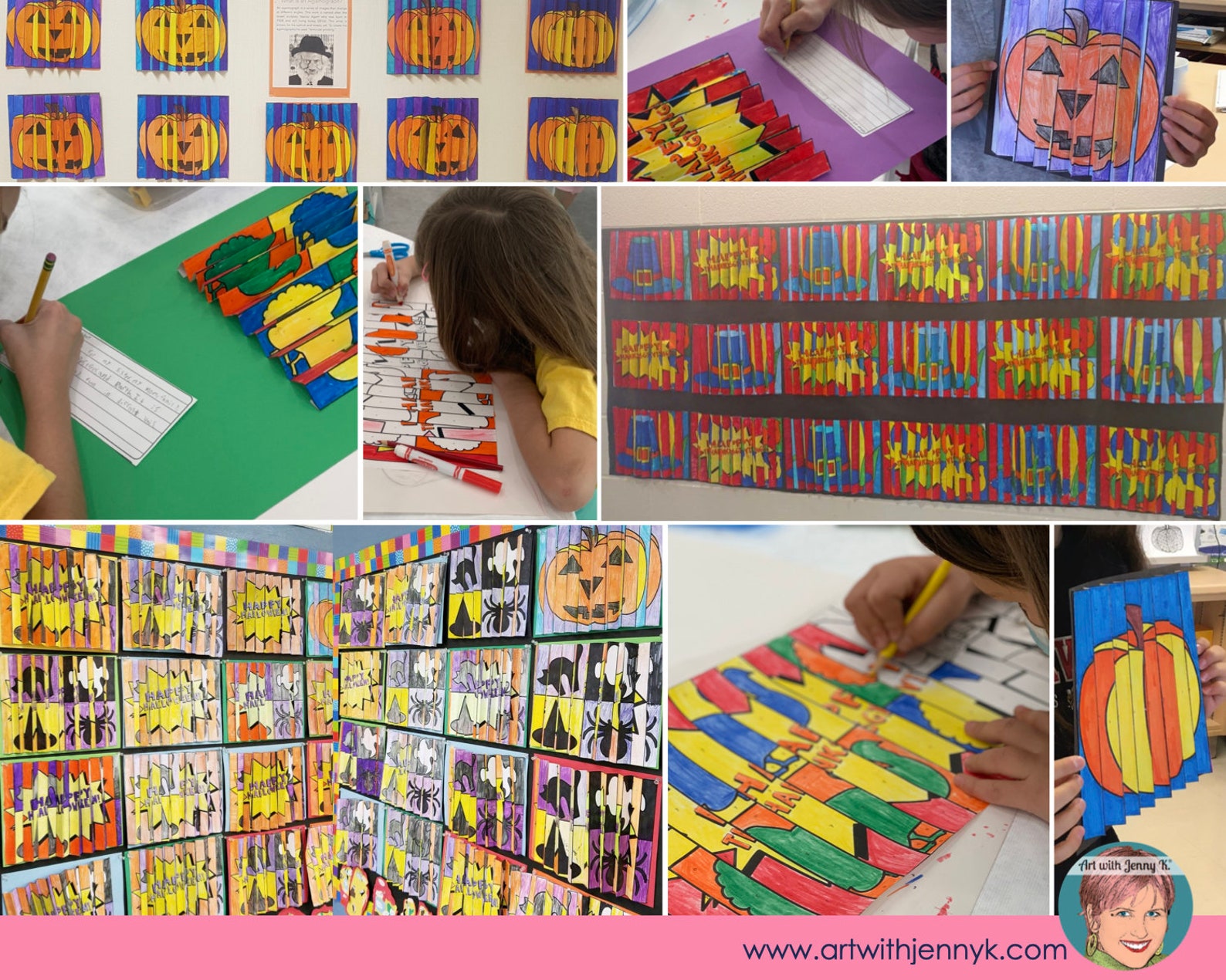 Thanksgiving, Halloween, and Fall Agamograph Art Craft – Printable ...