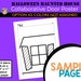 Halloween Haunted House Collaborative Coloring Poster: Classroom Door ...