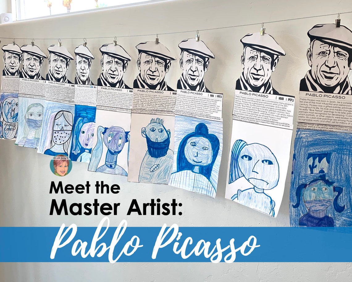 Meet the Master Artist: Pablo Picasso | Fun Art History Activity Lesson ...
