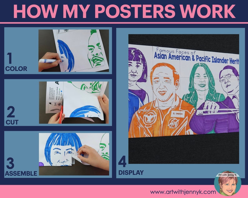 Printable Famous Faces of Asian American and Pacific Islander History ...